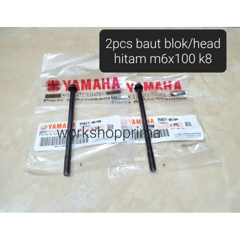 Jual baut blok samping kiri block head mio sporty smile nouvo soul fino ...