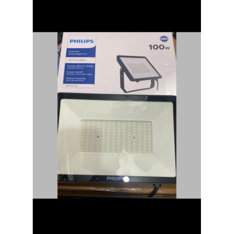 Jual Lampu tembak led 100w philips led sorot 100watt led philips 100watt bvp 161 bvp 174 ...