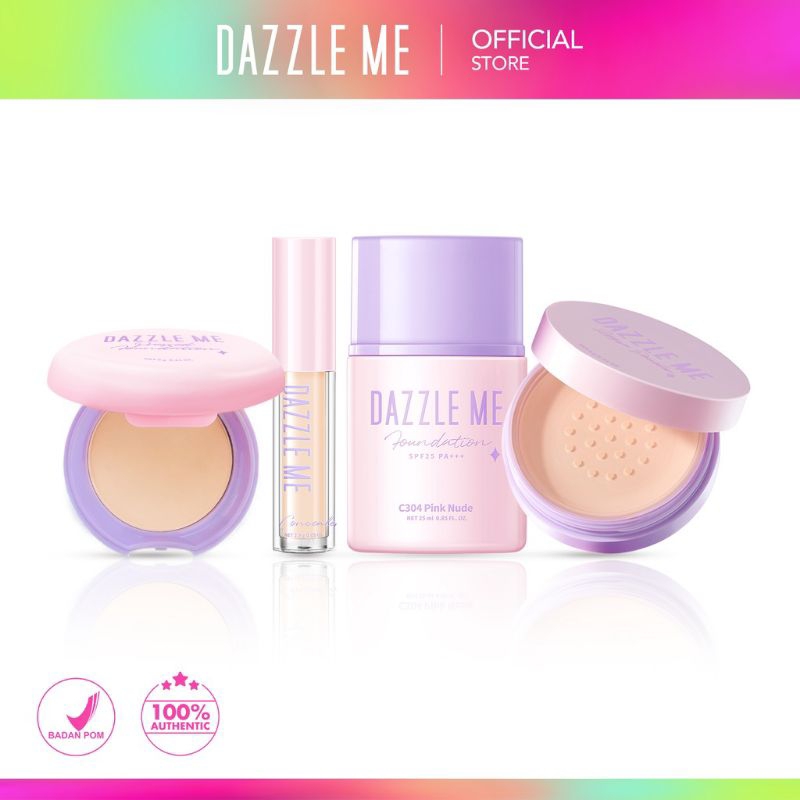 Jual DAZZLE ME DAY BY DAY FOUNDATION | DAZZLE ME CONCEALER | DAZZLE ME ...