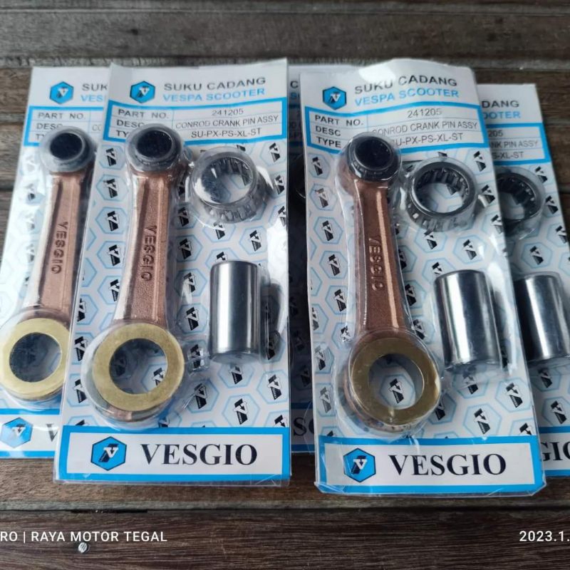 Jual stang seher stang piston conrod vespa pen besar px,excel | Shopee ...