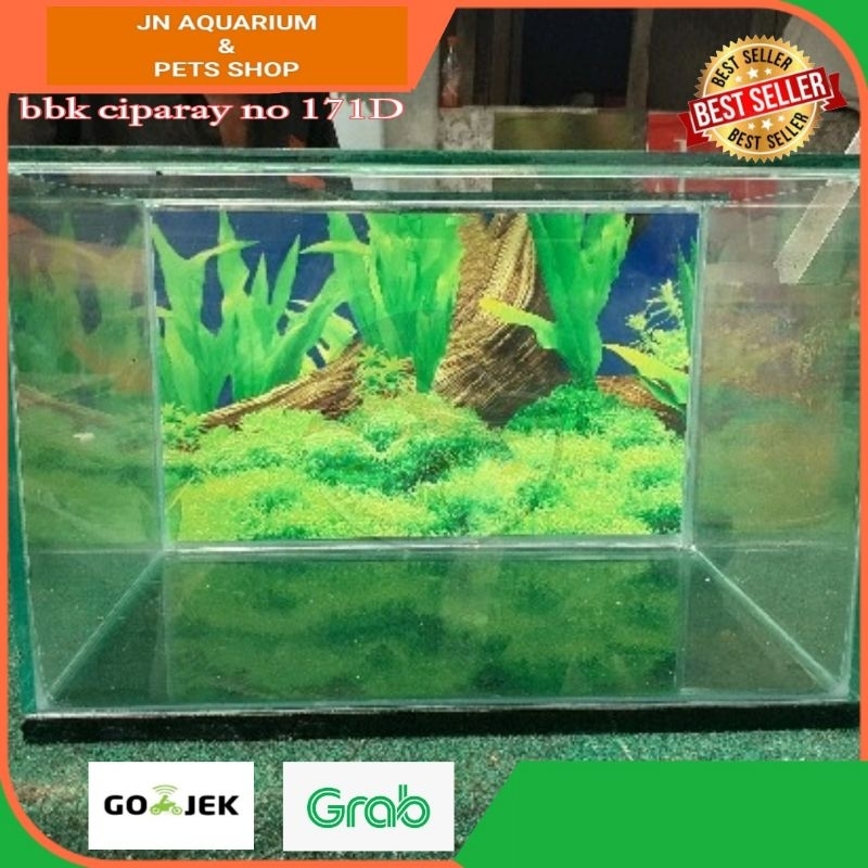 Jual AQUARIUM POLOS / BACKROUND UKURAN 30 x 20 x 20 CM | Shopee Indonesia