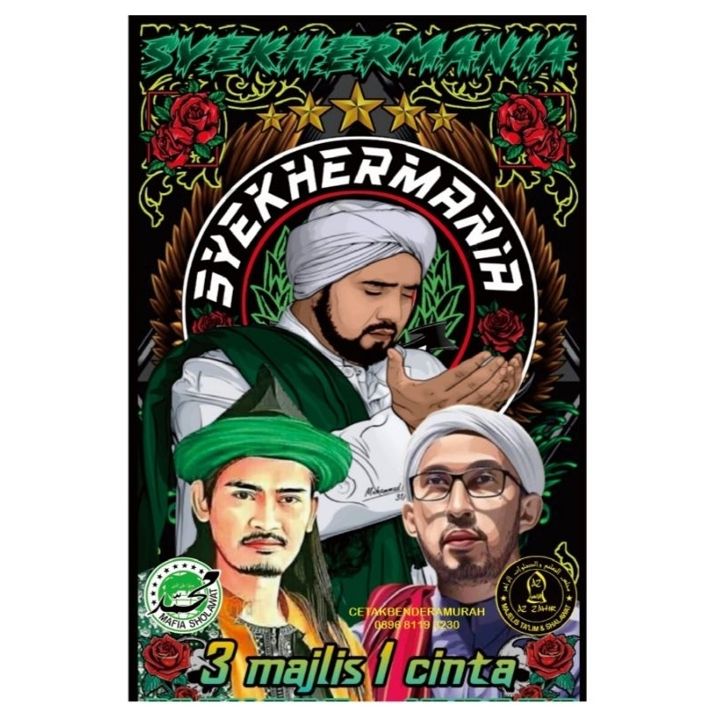 Jual BENDERA PRINTING SOLO GIANTFLAG MINIFLAG FLAG SYEKHERMANIA AZZAHIR ...