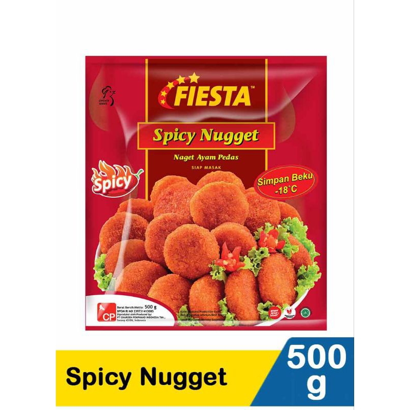 Jual Fiesta chicken spicy nugget 500gr | Shopee Indonesia