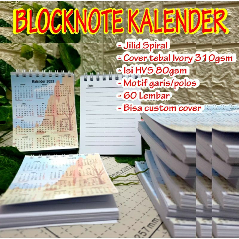 Jual kalender blocknote | Shopee Indonesia