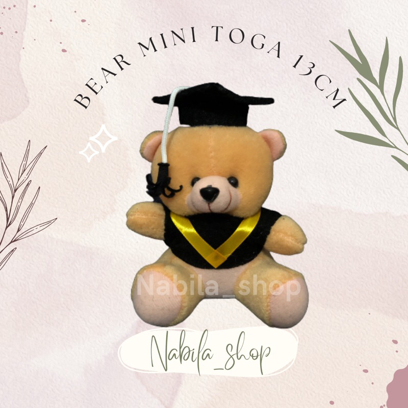 Jual Bear Mini + Toga 13cm / Bear Wisuda | Shopee Indonesia
