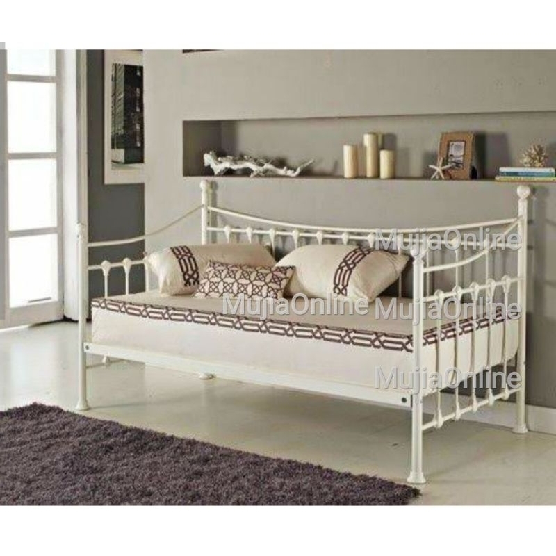 Jual Ranjang Sofa Bed Besi Hollow Pipa Kuat Murah | Shopee Indonesia