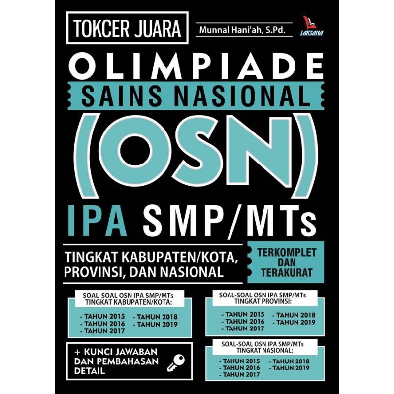 Jual BUKU OSN JUARA OLIMPIADE SAINS NASIONAL (OSN) IPA SMP/MTS | Shopee Indonesia