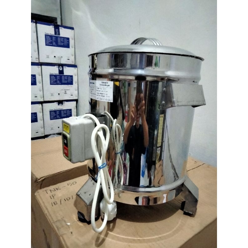 Jual MESIN PENIRIS MINYAK/SPINER 2kg 4-5Ltr PLAT STAINLIS TEBAL 1MILI ...
