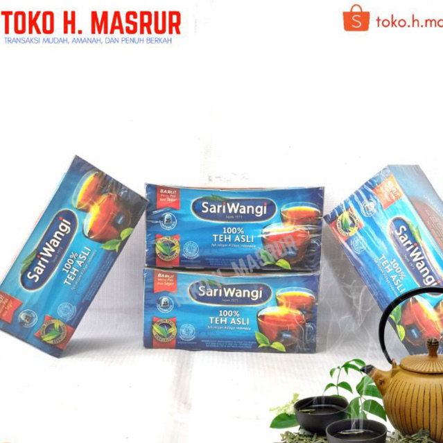 Jual Teh Celup Sari Wangi 100% Teh Asli | Shopee Indonesia