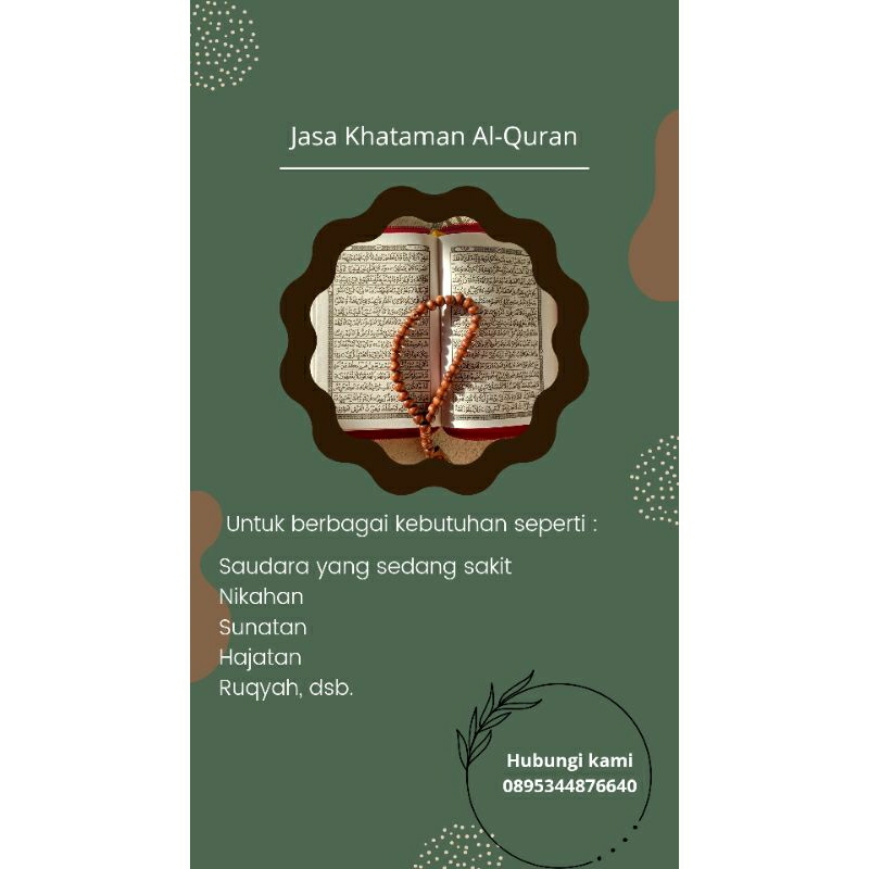 Jual Jasa Khataman Quran untuk Yogyakarta dan sekitarnya | Shopee Indonesia
