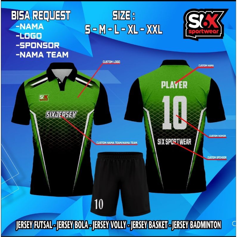 Jual JERSEY FUTSAL CUSTOM FULL PRINT BAHAN DRYFIT MILANO PREMIUM | Shopee Indonesia