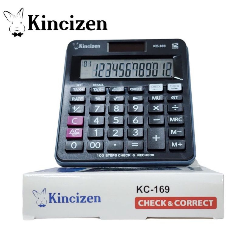 Jual Calkulator Murah Kalkulator Kincizen KC 169 Hitam Murah | Shopee ...