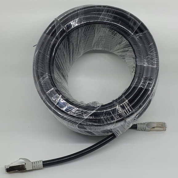 Jual IZINET Patch Cord STP/FTP Cat6 Outdoor 100 Meter (Double Jacket ...