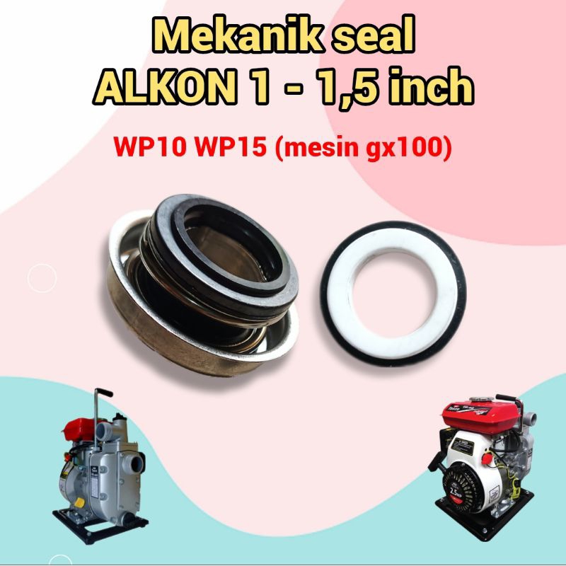 Jual Mechanical seal | sil diesel pompa alkon sedot air 1in 1,5 inch ...