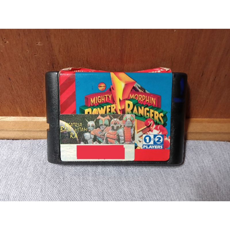 Jual Kaset Sega Mega Drive Mighty Morphin Power Rangers Fighting ...