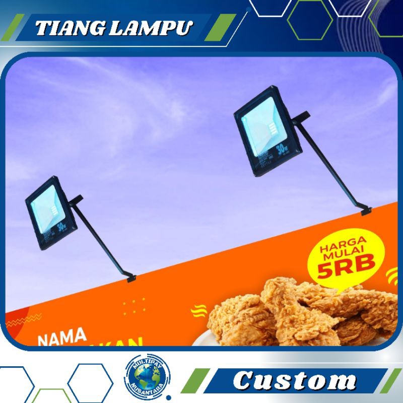 Jual TIANG LAMPU BILLBOARD / PAPAN REKLAME CUSTOM | Shopee Indonesia