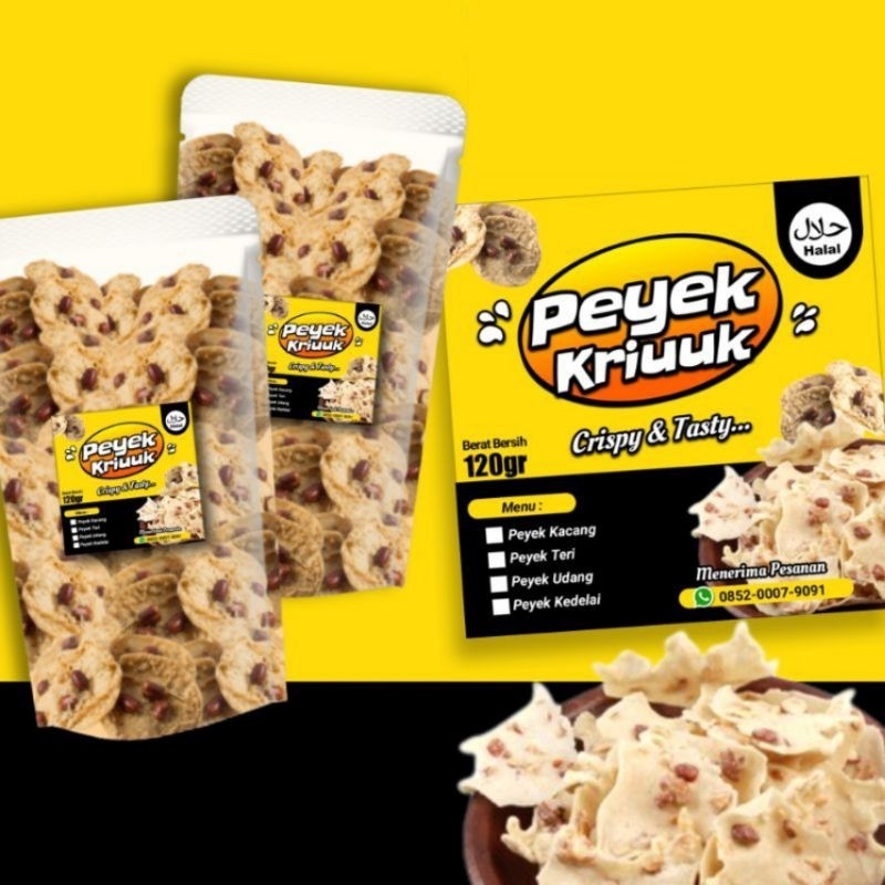 Jual ( minimal order 100 pcs ) Stiker Label Kemasan Stiker Jajanan ...