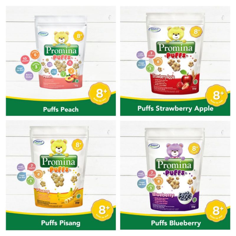 Jual Promina Puff 15gr - Biskuit Bayi Promina - Cemilan Bayi - Biskuit ...