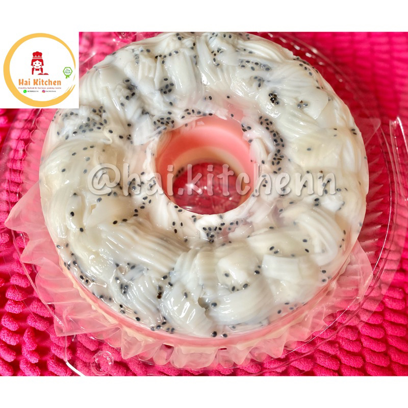 Jual Pinky coconut pudding | Pudding seserahan | Pudding kelapa ...