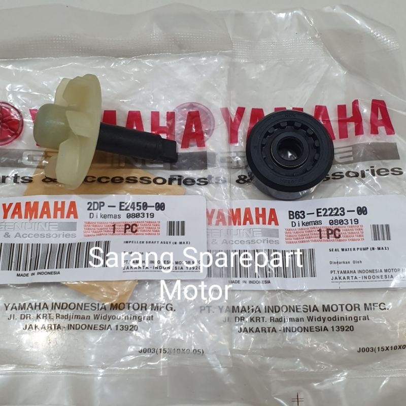 Jual Kipas Waterpump + Seal Water Pump Nmax N max Aerox 2DP | Shopee Indonesia
