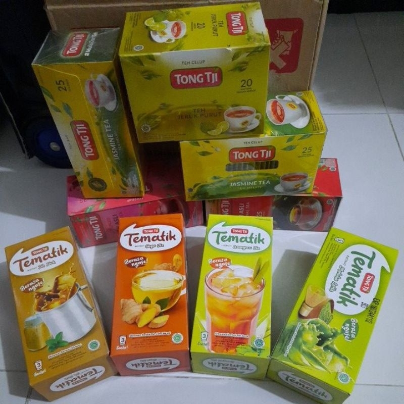 Jual Tongji Teh Celup Jasmine Original Jeruk Purut Tematik ginger ...
