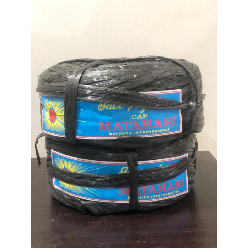 Jual Tali Plastik Rafia Tali Plastik Matahari 400gram | Shopee Indonesia