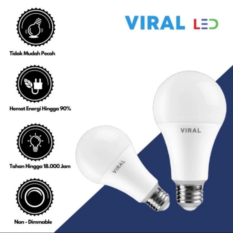 Jual LAMPU LED BULB 3W 3WATT VIRAL NEW PRODUK VISICOM | Shopee Indonesia