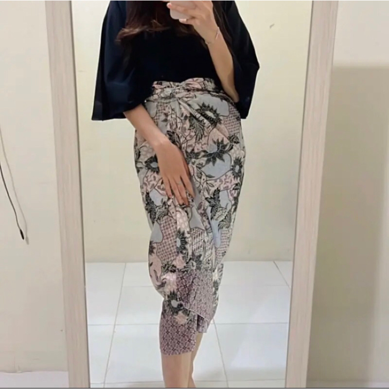 Jual ( REALPICT ) Rok Lilit Floral Original / Rok Kebaya / Bawahan ...