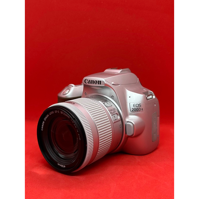 Jual Canon 200D mark II kit 18-55mm STM fullset box like new | Shopee ...