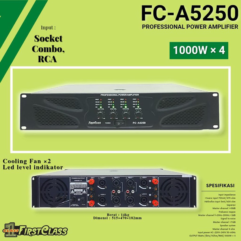 Jual POWER AMPLIFIER CREST AUDIO CA20 CA 20 ORIGINAL | Shopee Indonesia