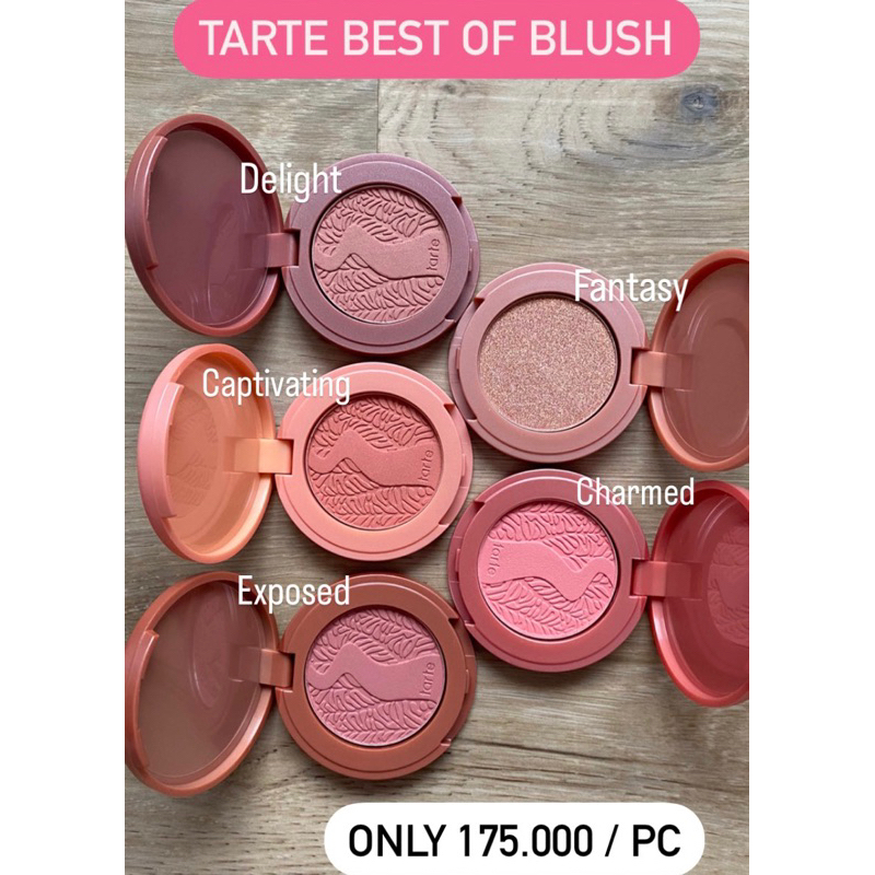 Jual TARTE BEST OF BLUSH TRAVEL SIZE | Shopee Indonesia