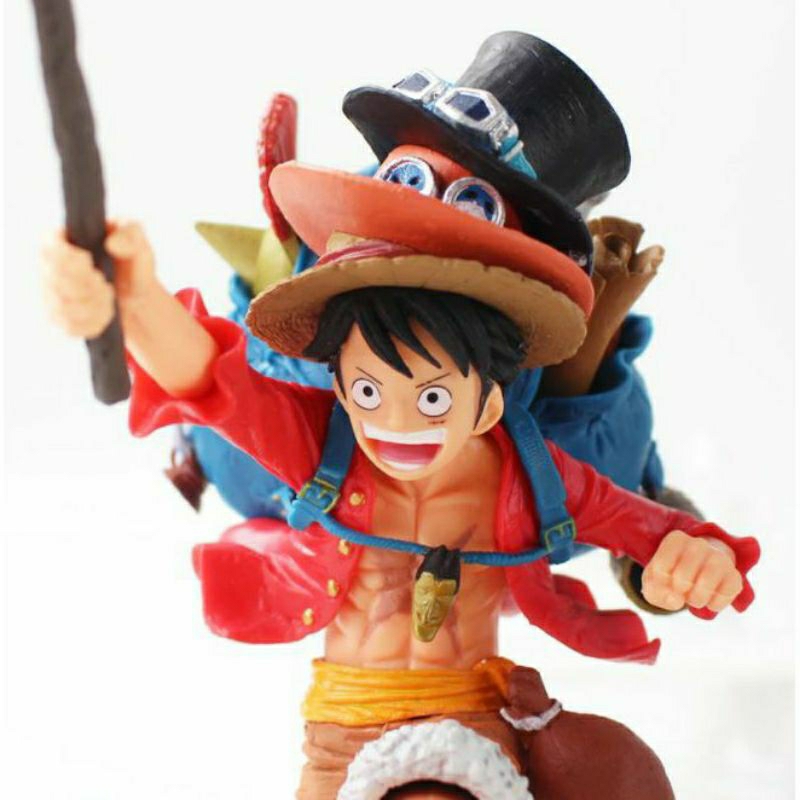 Jual Mainan actiom figure one piece luffy / 19cm / anime movie / hiasan ...