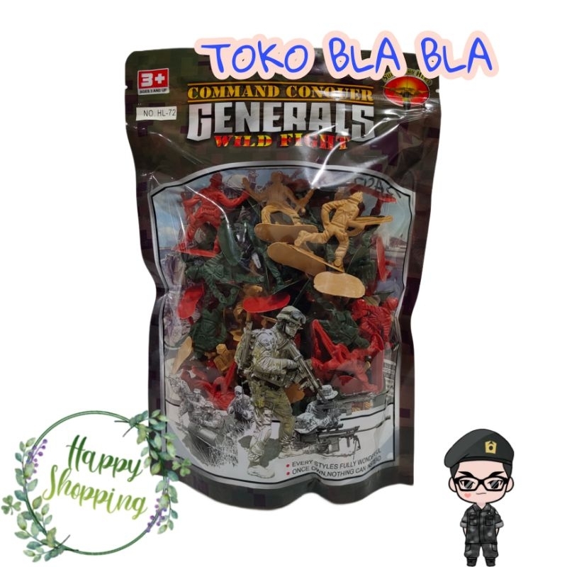 Jual ACTION FIGURE PRAJURIT ARMY TENTARA SET KANTONG COMANDO | Shopee ...