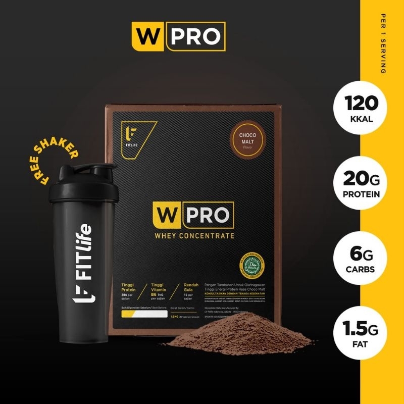 Jual FITlife - WPRO | WHEYPRO 3,3lb Whey Protein Concentrate (UNTUK ...