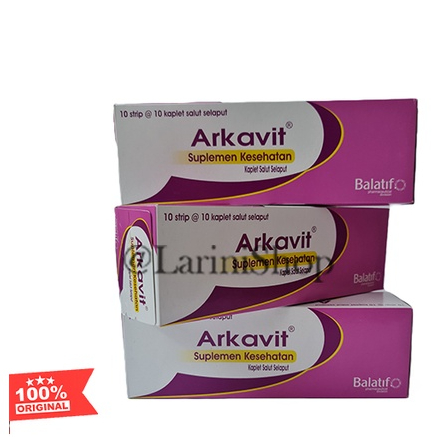 Jual ARKAVIT KAPLET (BOX) BALATIF | Shopee Indonesia