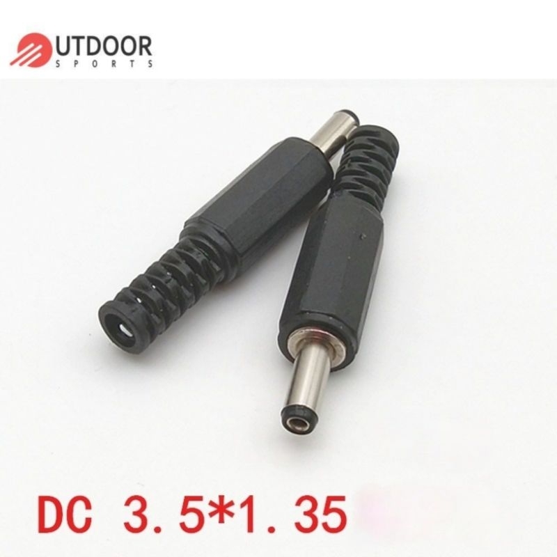 Jual Jack DC Soket 3.5x1.3mm Male Konektor Charger Senter Headlamp Dony ...