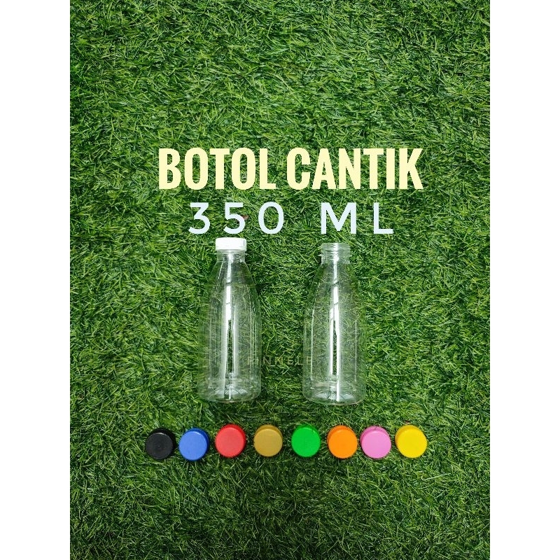 Jual 14 15 Botol Cantik 350ml / Botol Plastik 350ml / Botol Valencia ...