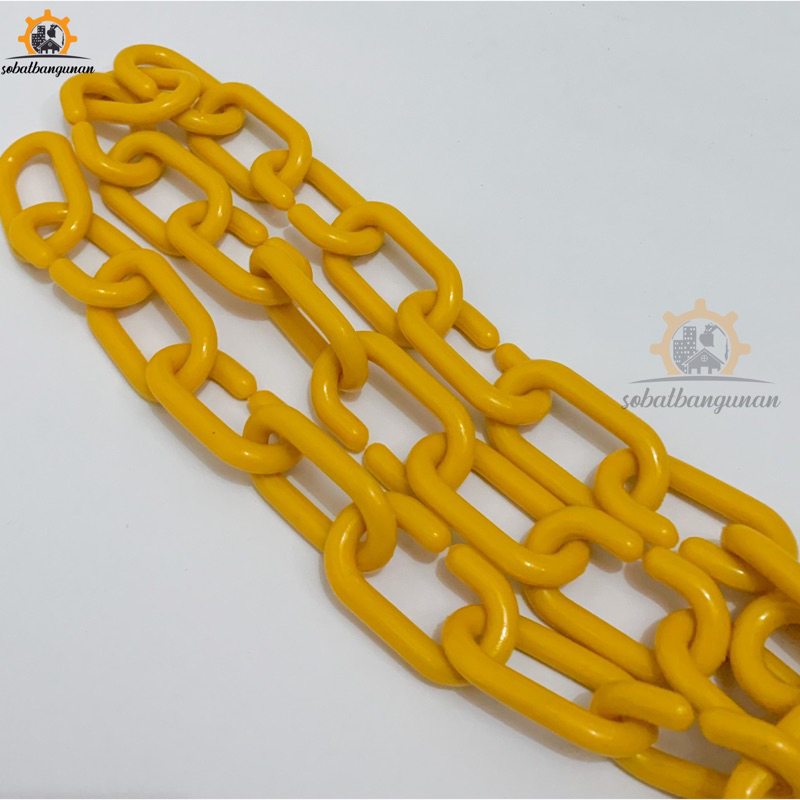 Jual RANTAI PLASTIK 6mm WARNA / RANTAI PVC / RANTAI BAJU / RANTAI ...