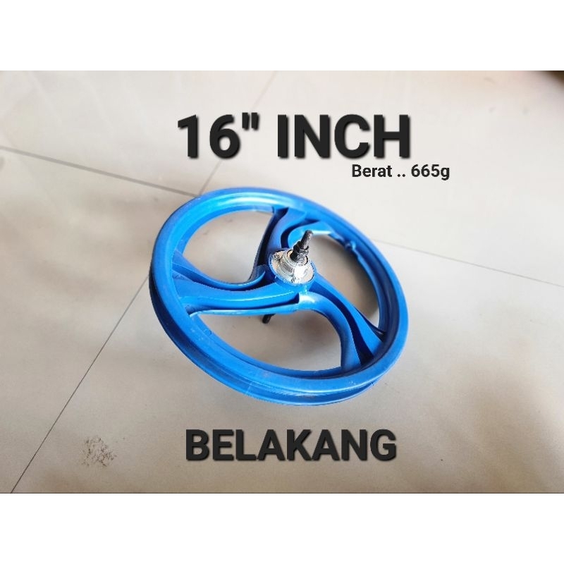 Jual RODA 16 INCH VELG RACING 16 INCH SEPEDA 16INCH VELG PALANG UKURAN ...