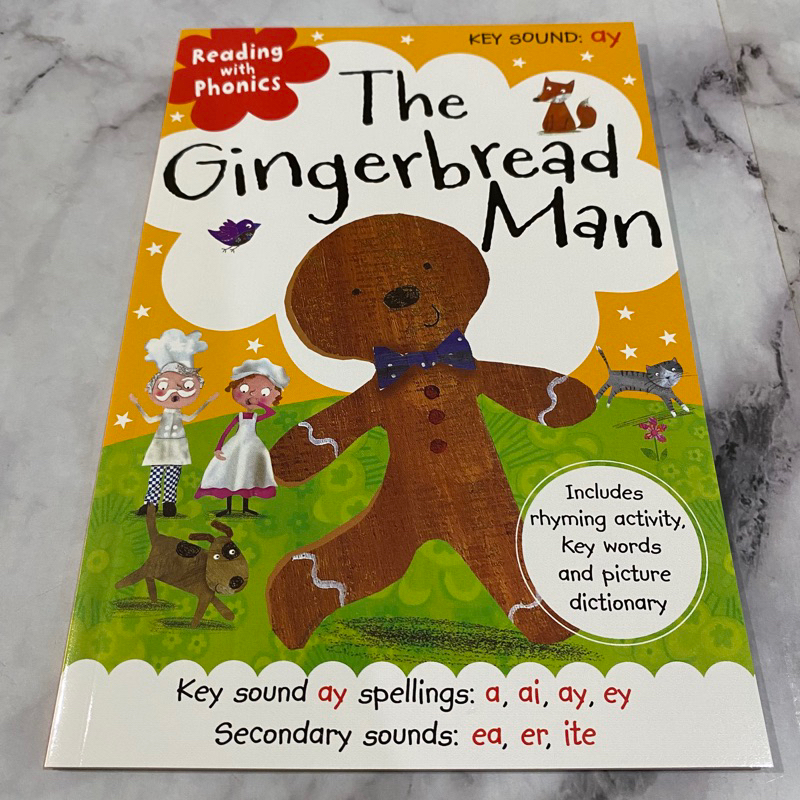 Jual The gingerbread man buku cerita anak bahasa inggris dongeng ...