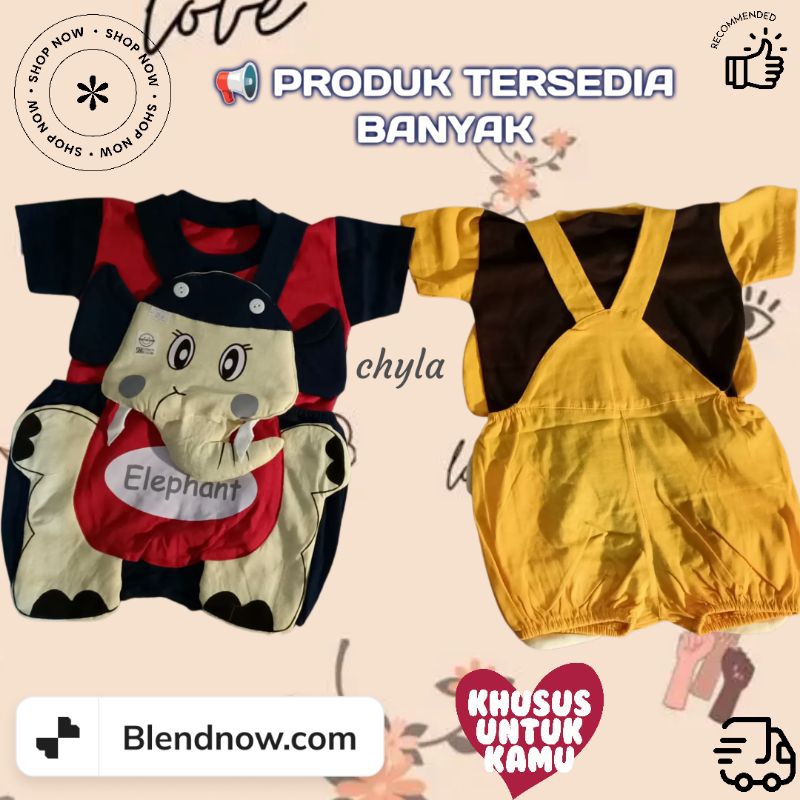 Jual JUMPER BAYI GAJAH BAGUS/JUMPER ANAK GAJAH BELALAI// BAJU KODOK ...