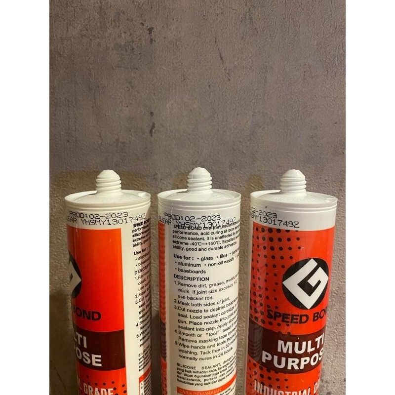 Jual Lem botol SPEED BOND lem botol kaca lem silicone sealant SPEEDBOND ...