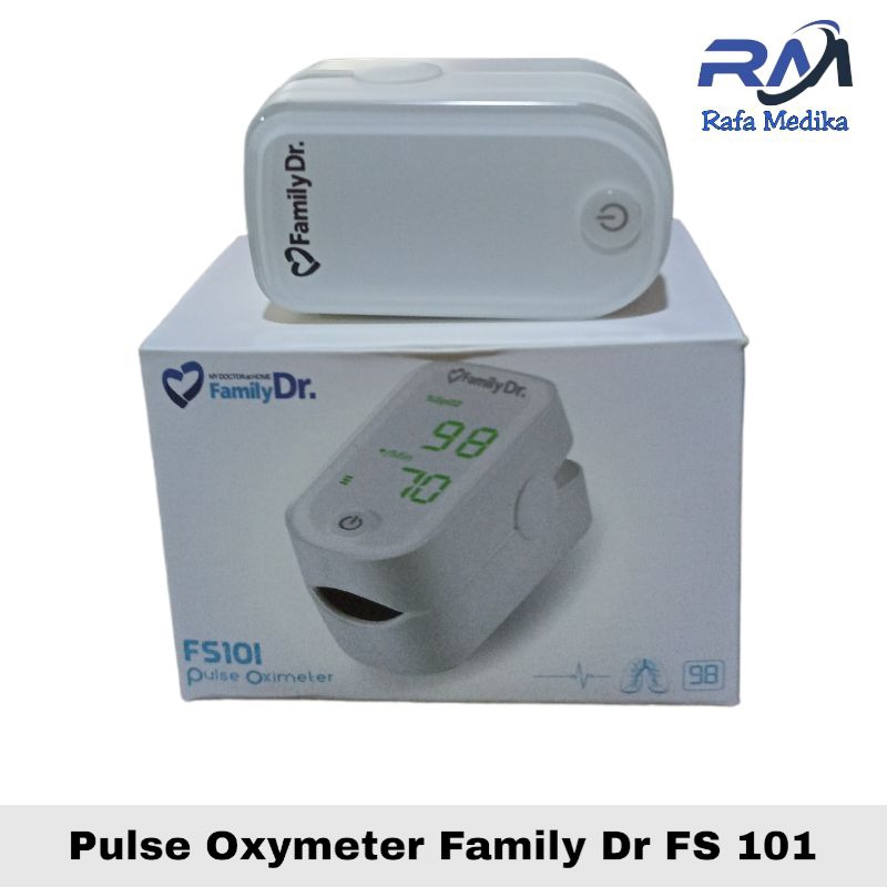 Jual Pulse Oxymeter Family Dr FS101 Finger Pulse Oxymeter SPO2 Saturasi ...
