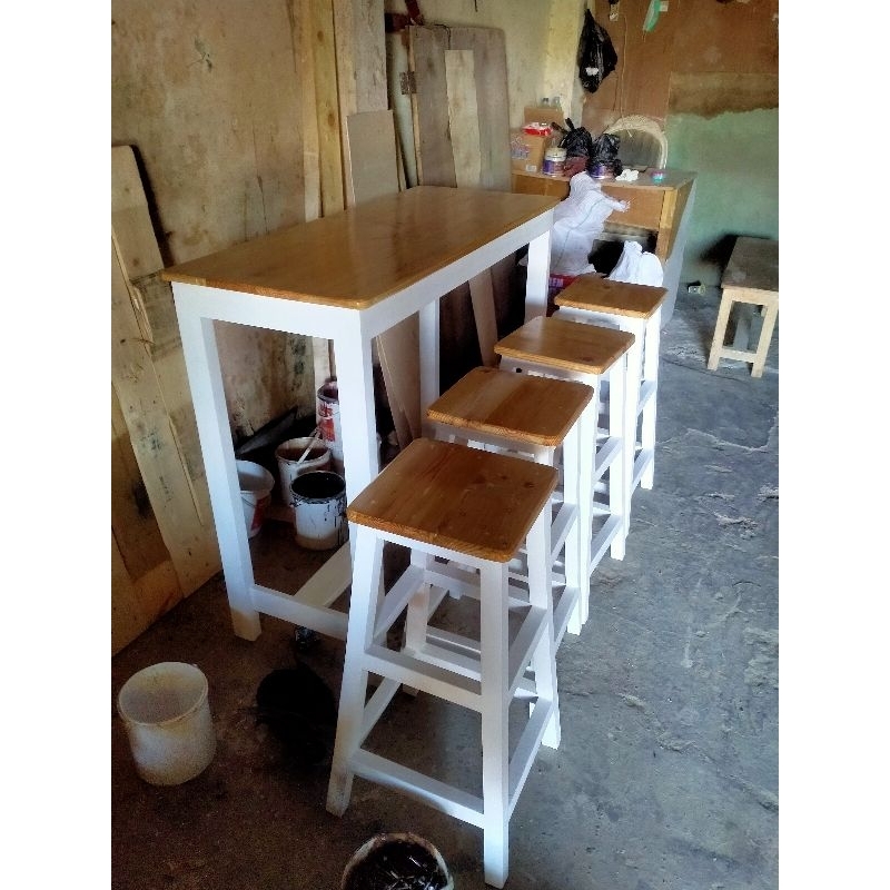 Jual set meja bar/meja cafe kursi bar | Shopee Indonesia