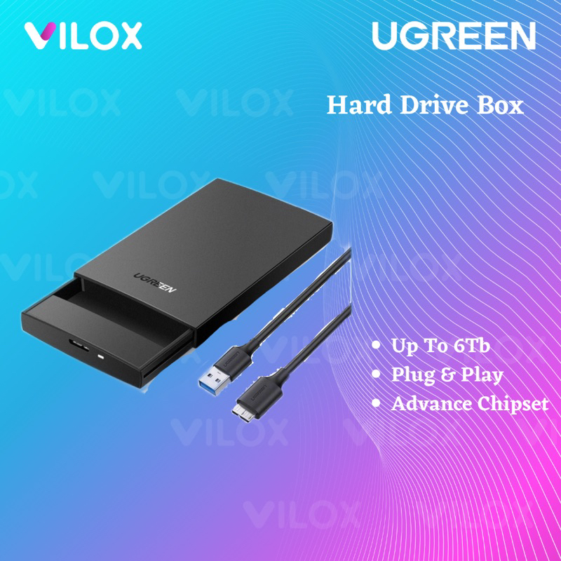 Jual ugreen case casing enclosure hdd ssd harddisk external 2,5inch ...