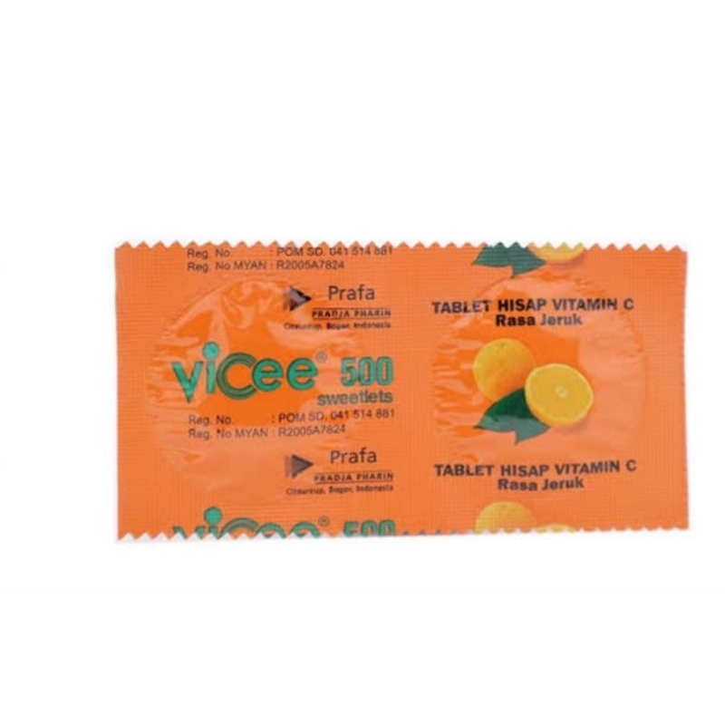 Jual Vicee 1 strip rasa jeruk ( 2 butir ) | Shopee Indonesia