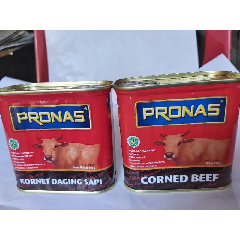 Jual Kornet Sapi Pronas 340 Gram | Shopee Indonesia