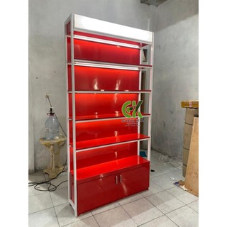 Jual Rak display toko knockdown | Shopee Indonesia
