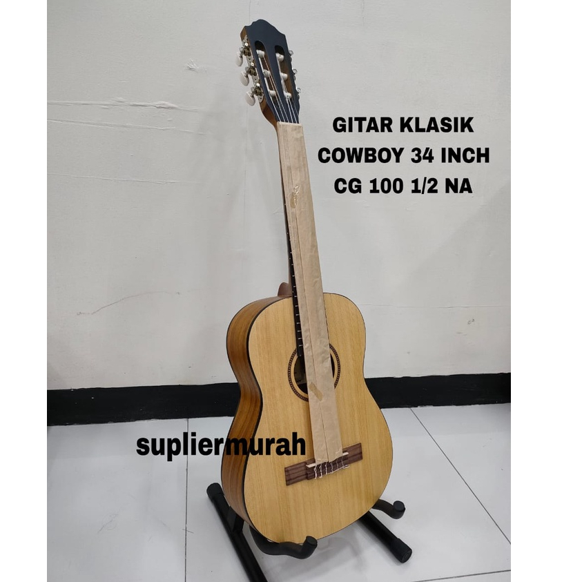 Jual Gitar Cowboy klasik CG100 1/2 ukuran 34" DAN CGC 100 ukuran 39 ...