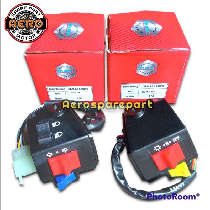 Jual ( STOK READY ) HOLDER SAKLAR TOMBOL KANAN KIRI SET MAX1 SUZUKI ...